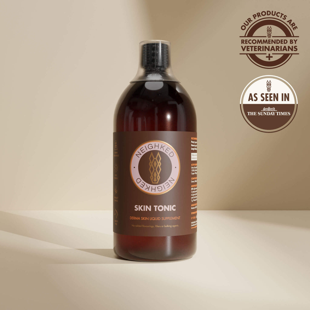 SKIN-TONIC – EQUINE DERMA SKIN LIQUID SUPPLEMENT – NEIGHKED